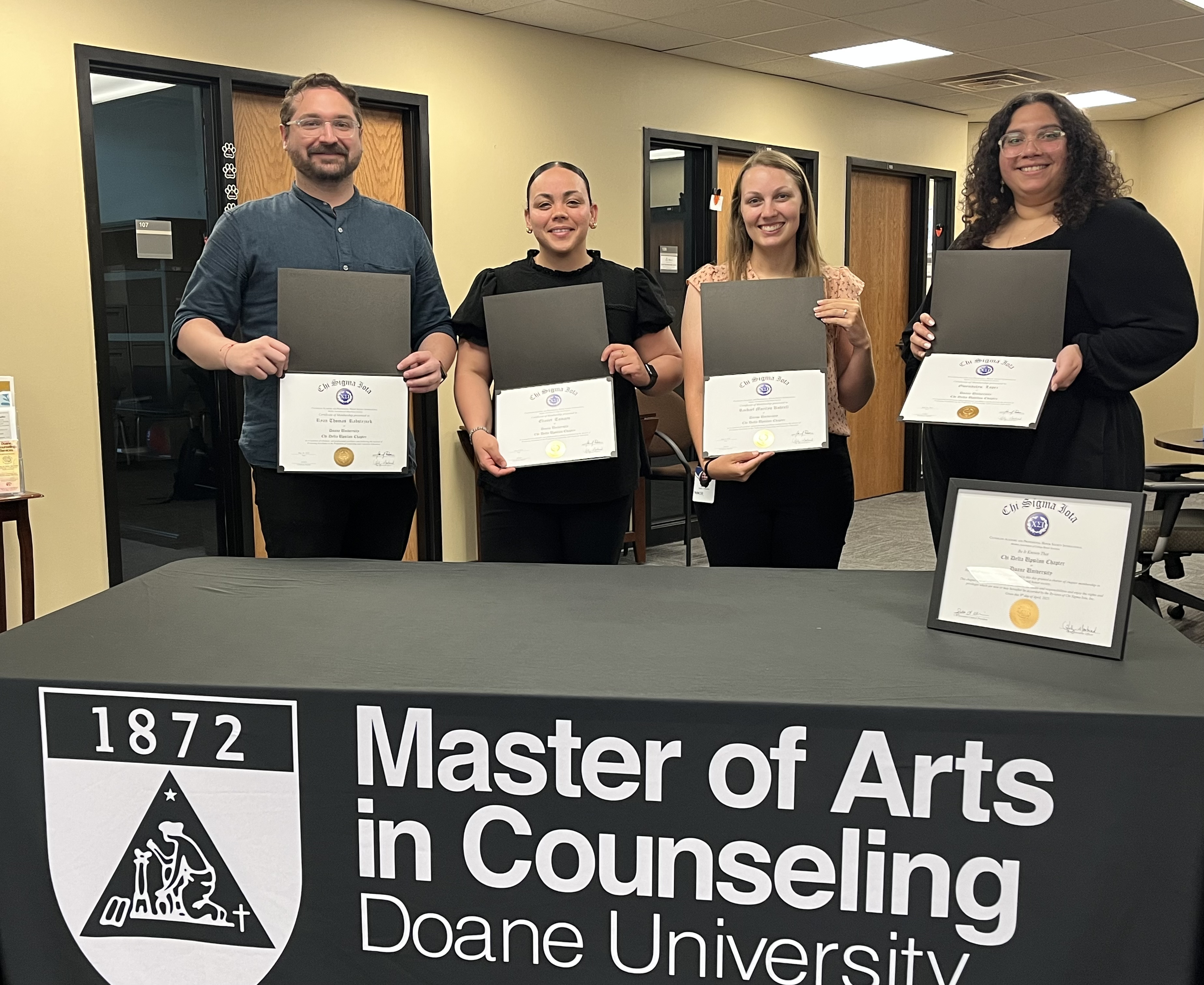 Master of Arts in Counseling Initiates First Chi Sigma Iota Class ...